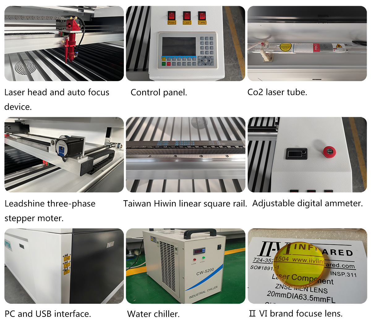 Cnc Mdf Plywood Balsa Wood Co2 Laser Cutter Machine