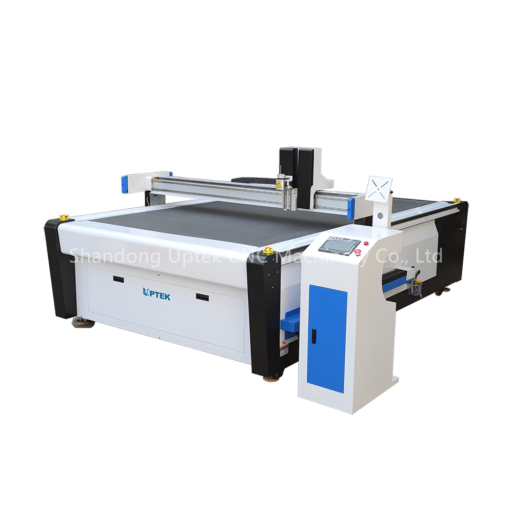 Uptek Oscillating Knife CNC Cork Cutter Cutting Machine